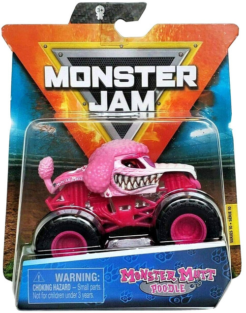Monster Jam Series 10 Monster Mutt Poodle 164 Diecast Car Spin Master ...