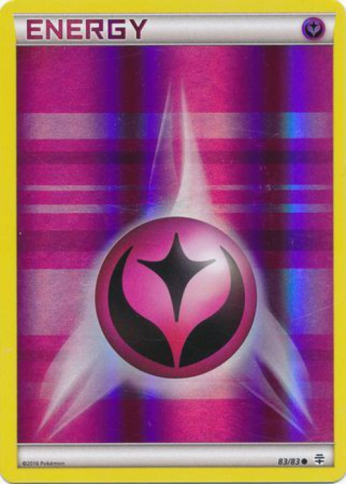 Pokemon X Y Generations Single Card Holo Fairy Energy 83 - ToyWiz