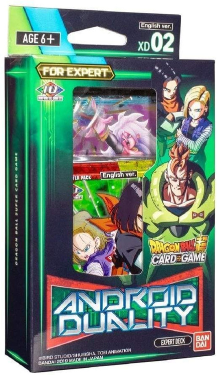 Dragon Ball Super Collectible Card Game XD 02 Android Duality Expert ...