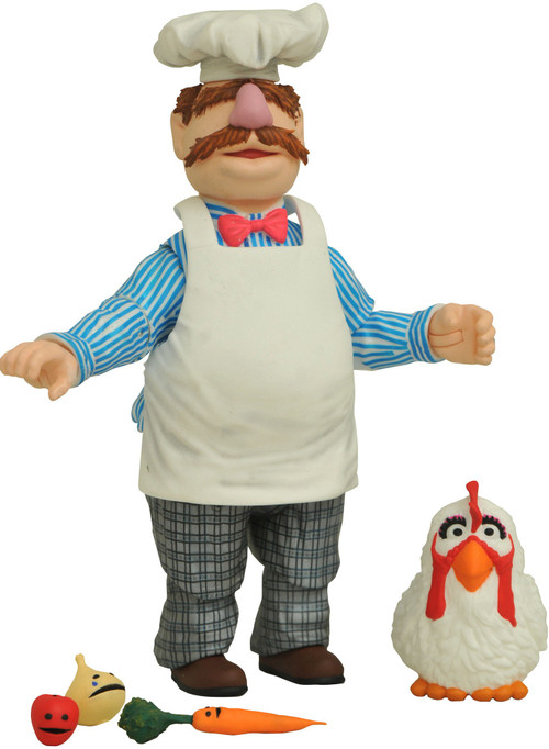 The Muppets Best of Series 2 Swedish Chef with Kitchen Supplies Action ...