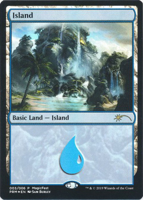 Magic The Gathering Promo Cards Single Card Promo Island MagicFest 2019 ...