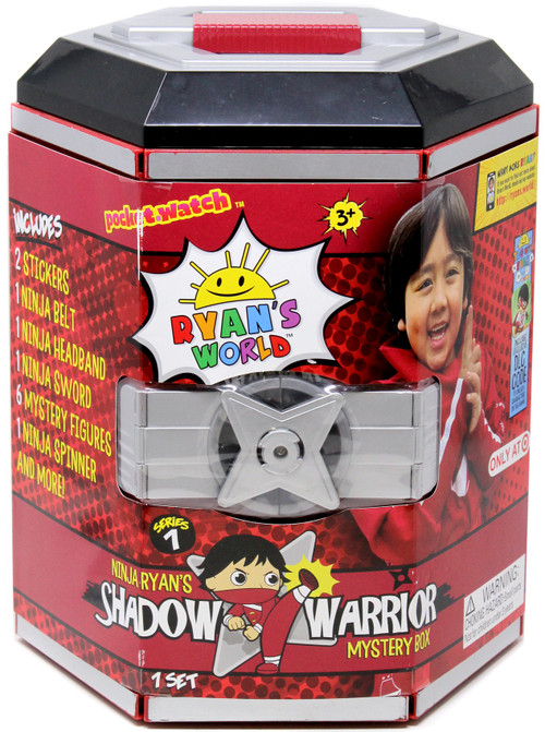 Ryans World Ninja Ryans Shadow Warrior Exclusive Mystery Box Head Start ...