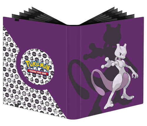 Ultra Pro Pokemon Trading Card Game Mewtwo 9-Pocket Pro Binder - ToyWiz