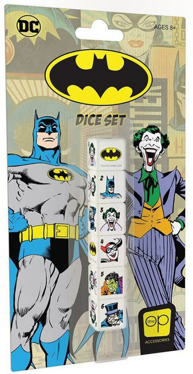 DC Batman Batman Dice Set USAopoly - ToyWiz