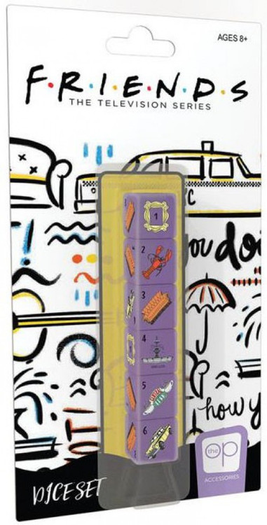 Friends Friends Dice Set USAopoly - ToyWiz
