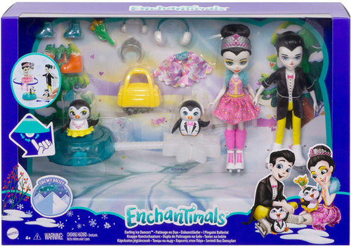 Enchantimals Snowy Valley Darling Ice Dancers Mattel - ToyWiz