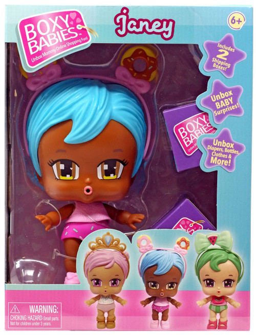 Boxy Girls Boxy Babies Janey Doll Jay at Play - ToyWiz
