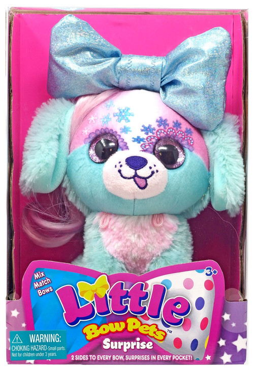 Little Bow Pet Surprise Frosty Plush Jay at Play - ToyWiz