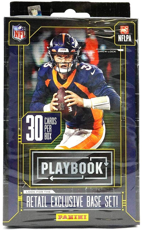 NFL Panini 2020 Playbook Football Trading Card HANGER Box 30 Cards - ToyWiz
