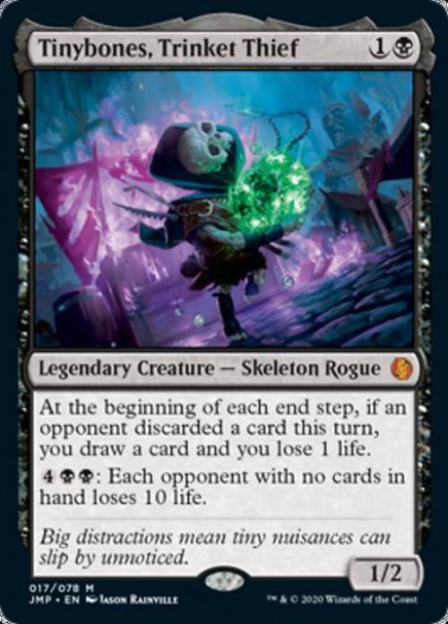Magic The Gathering Jumpstart Single Card Mythic Rare Tinybones ...