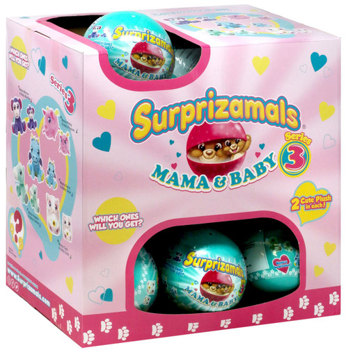 Surprizamals Mama Baby Series 3 Mystery Box 16 Packs Beverly Hills Teddy Bear Company ToyWiz