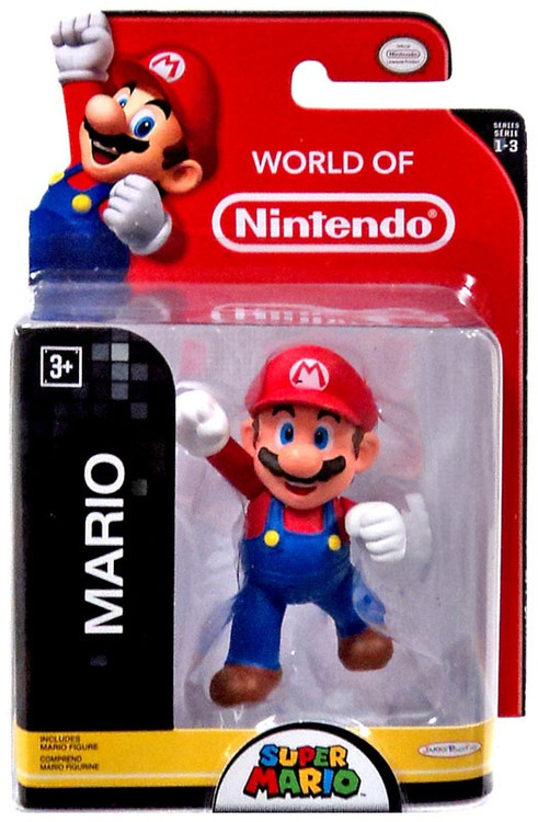 World of Nintendo Super Mario Wave 21 Mario 2.5 Mini Figure Fist Bump ...