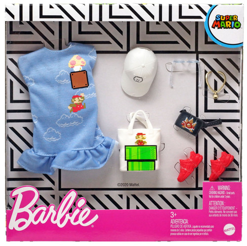 Barbie Super Mario Fashion Pack Version 3 Mattel Toys - ToyWiz