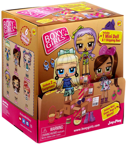 Boxy Girls Mini Dolls Mystery Box 18 Packs Jay at Play - ToyWiz