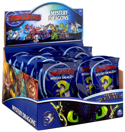 Dragons Legends Evolved Mystery Dragons Mystery Box 24 Packs, RANDOM ...