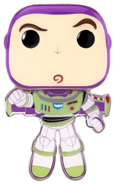 Funko Disney Pixar POP Pin Buzz Lightyear Large Enamel Pin - ToyWiz