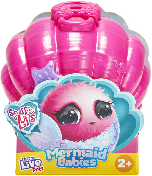 Little Live Pets Scruff A Luvs Mermaid Babies Series 4 Mini Plush ...