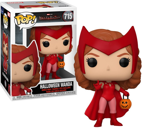 Funko Marvel WandaVision POP Marvel Wanda Vinyl Figure 715 Halloween ...