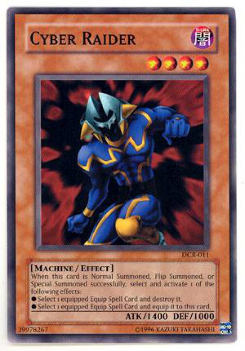 YuGiOh Dark Crisis Single Card Common Cyber Raider DCR-011 - ToyWiz