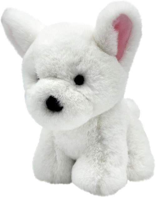 Worlds Softest Plush White Dog 9 Plush Beverly Hills Teddy Bear Company ...