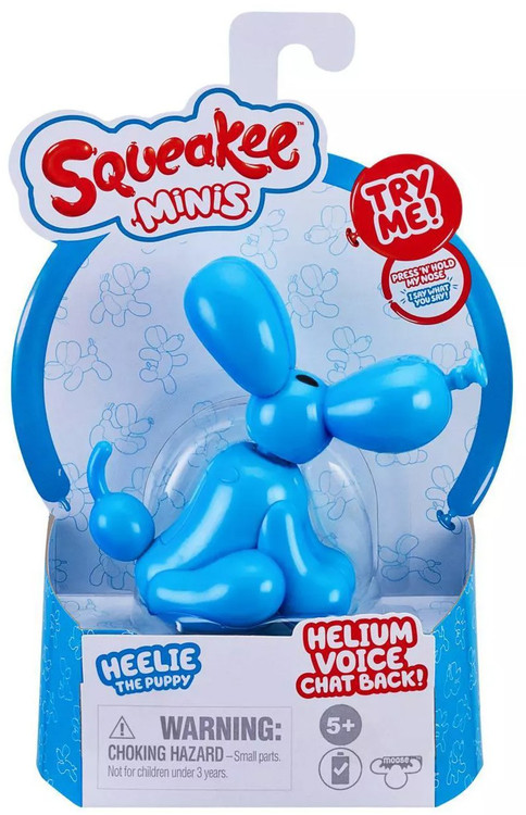 Squeakee Minis Series 1 Heelie the Puppy Mini Figure Moose Toys - ToyWiz