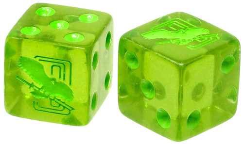 BattleTech Clan Jade Falcon Dice Catalyst Game Labs - ToyWiz