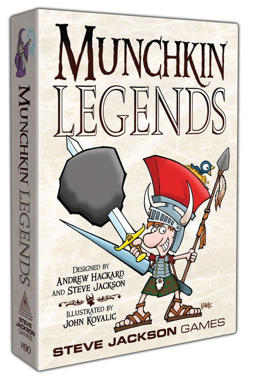 Munchkin Legends Card Game Steve Jackson Games - ToyWiz