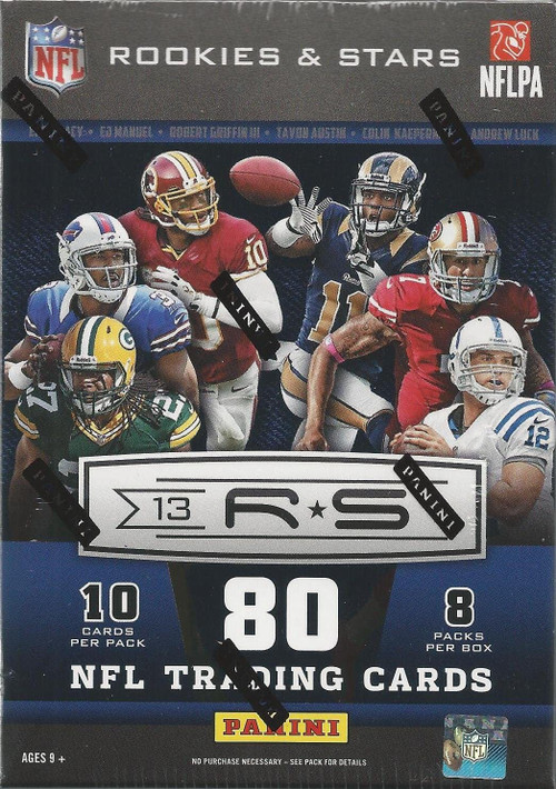 NFL Panini 2013 Rookies Stars Football Trading Card BLASTER Box 10 ...