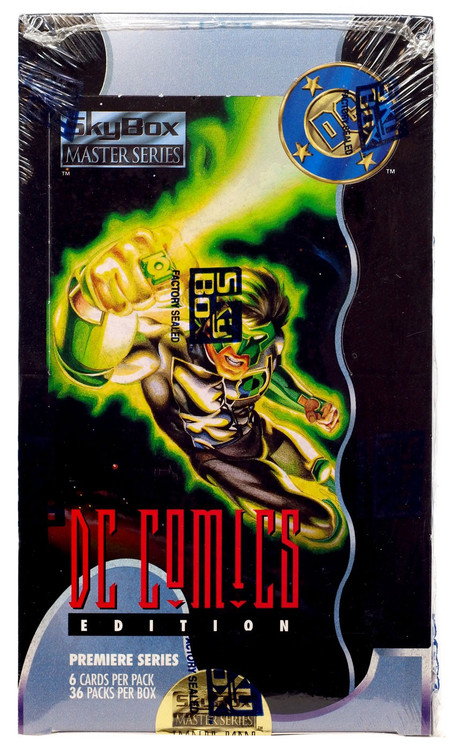 DC Master Series DC Comics Edition Trading Card HOBBY Box Premiere ...