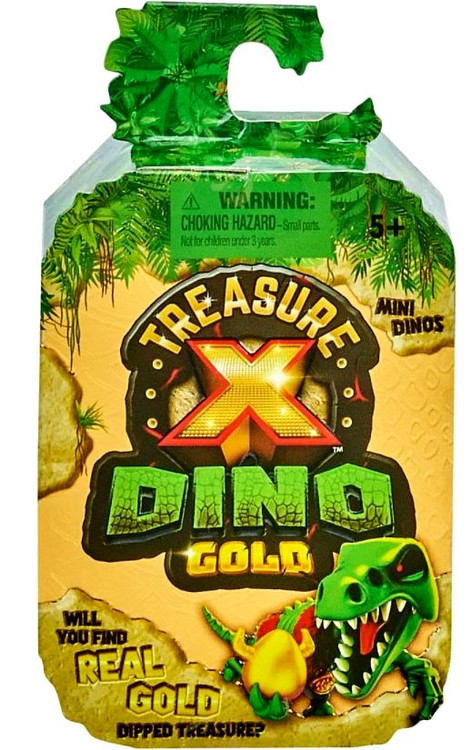Treasure X Dino Gold Series 1 Mini Dinos Mystery Pack 1 RANDOM Dinosaur ...