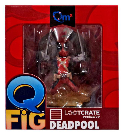 Marvel Q-Fig Deadpool Exclusive Diorama Figure Quantum Mechanix - ToyWiz