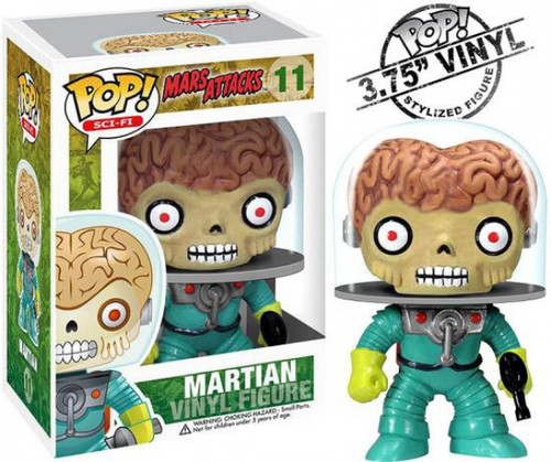 Funko Mars Attacks POP Sci-Fi Martian Vinyl Figure 11 - ToyWiz