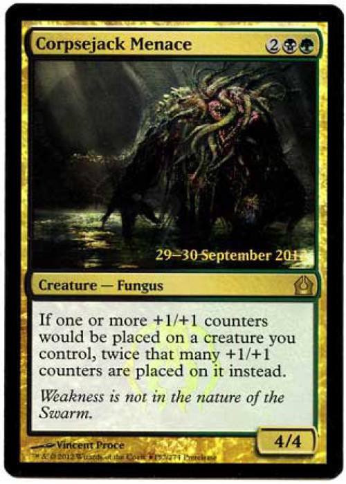 Magic The Gathering Prerelease Release Single Card Promo Corpsejack ...
