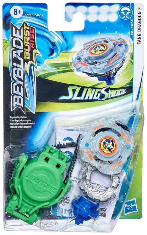 Beyblade Burst Turbo Slingshock Fang Dragoon F Starter Pack Hasbro Toys ...