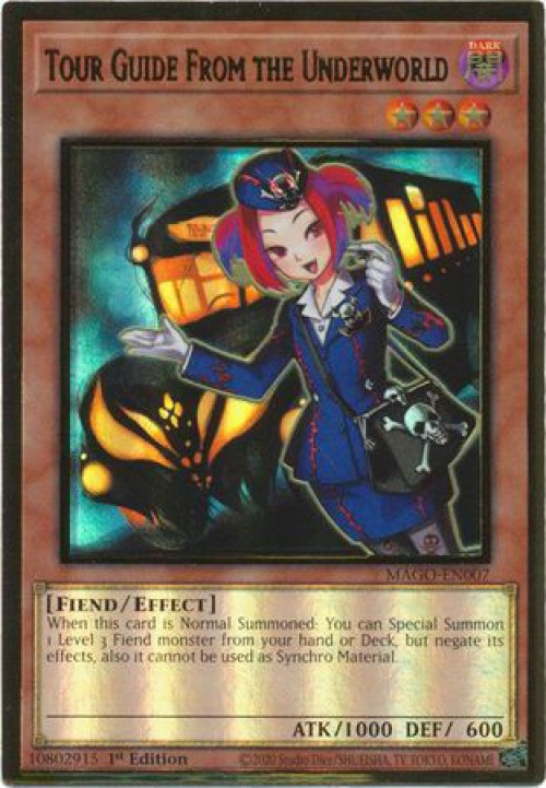 YuGiOh Maximum Gold Single Card Premium Gold Rare Tour Guide From the ...