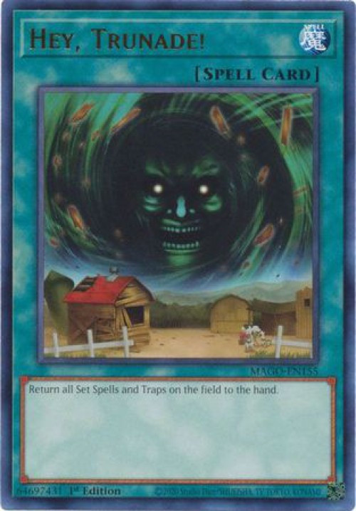 YuGiOh Maximum Gold Single Card Rare Hey, Trunade MAGO-EN155 - ToyWiz
