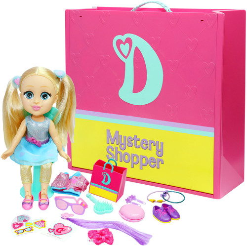 Love Diana Mystery Shopper 13 Deluxe Doll Playset Dark Pink Case