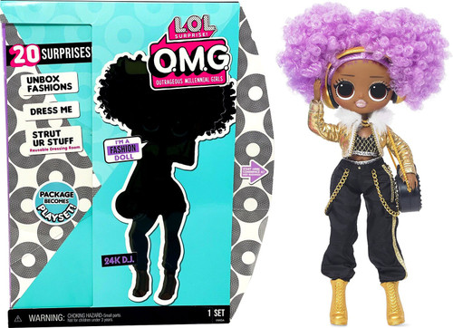 LOL Surprise OMG Series 3.8 24K D.J. Fashion Doll MGA Entertainment ...