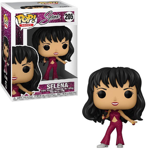 Funko Selena POP Rocks Selena Vinyl Figure 205 Burgundy Outfit GL - ToyWiz