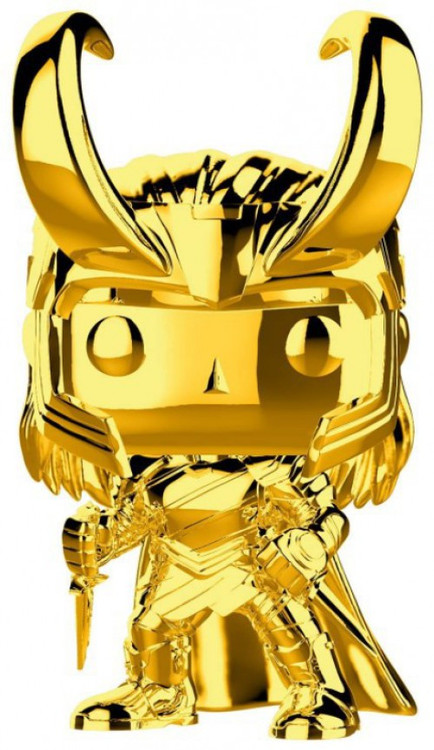 Funko Marvel Studios 10 POP Marvel Loki Vinyl Bobble Head 376 Gold ...