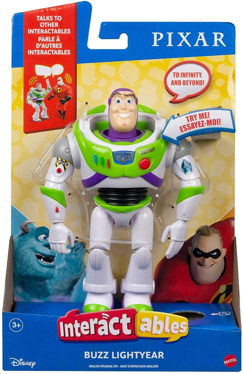 Disney Pixar Toy Story 4 Interactables Buzz Lightyear Action Figure ...