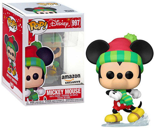 Funko Disney POP Disney Holiday Mickey Exclusive Vinyl Figure 997 2020 ...