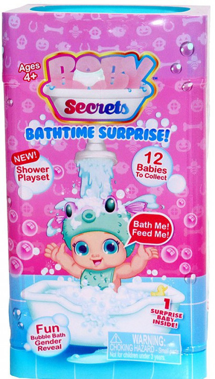 Baby Secrets Bathtime Surprise Mystery Pack 1 RANDOM Baby - ToyWiz