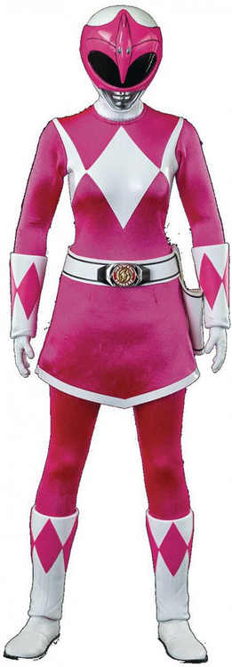 Power Rangers Mighty Morphin Pink Ranger 16 Action Figure ThreeZero x ...