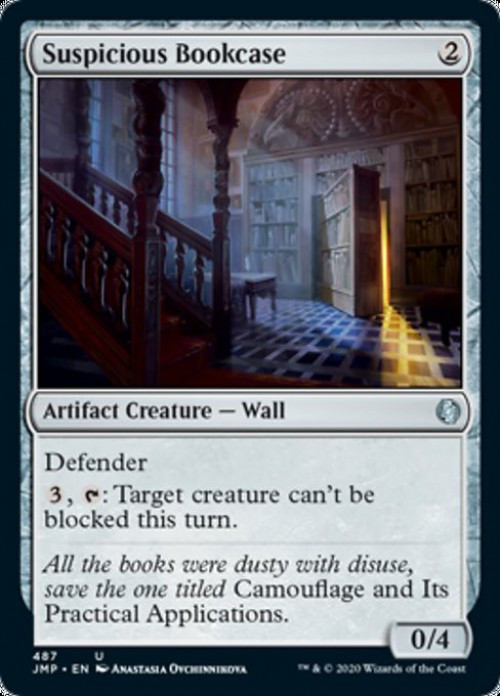 Magic The Gathering Jumpstart Single Card Uncommon Suspicious Bookcase ...