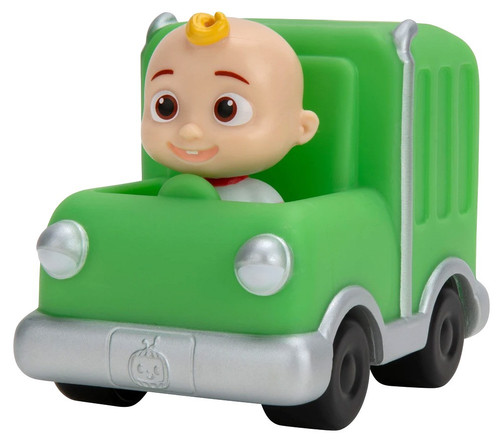 CoComelon Green Trash Truck Mini Vehicle Jazwares - ToyWiz