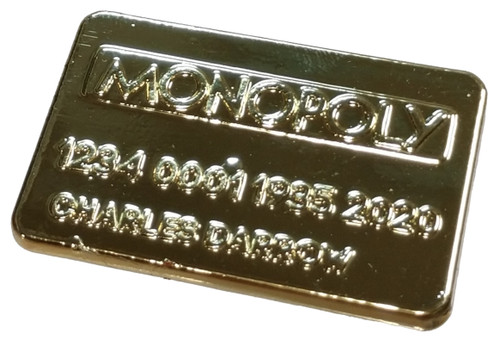 Monopoly Surprise Exclusive Collectible Tokens Gold Tile Super Rare ...