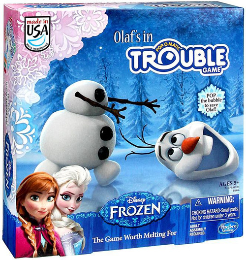 Disney Frozen Olafs In Trouble Board Game Hasbro Toys - ToyWiz