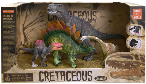 Cretaceous Dinosaur Cretaceous Dinosaur 5 Action Figure 4-Pack Version ...