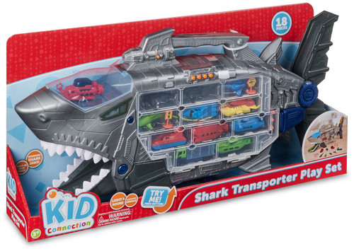 Kid Connection Shark Transporter Exclusive Play Set - ToyWiz